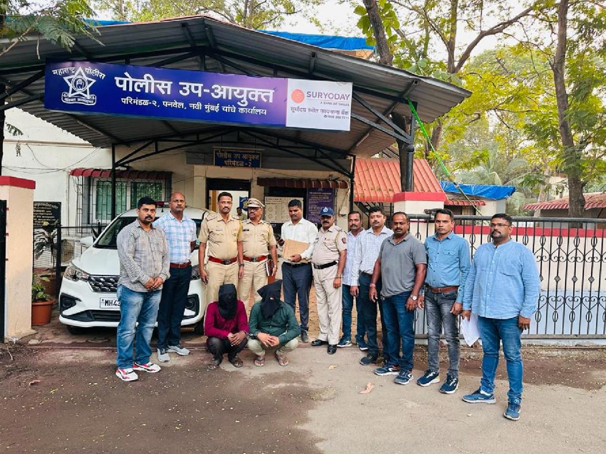 जेएनपीटीच्या हद्दीवर हात मारणाऱ्यांना अटक; न्हावाशेवा पोलिसांची कारवाई ...