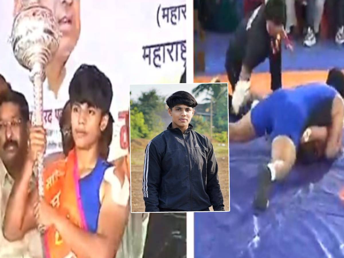 हवालदाराच्या मुलीनं उचलली चांदीची गदा; सांगलीची लेक ठरली पहिली 'महिला महाराष्ट्र केसरी' Sangli ...