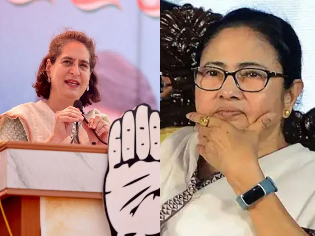 बंगालमध्ये आघाडी तोडली, विरोधात लढल्या; ममता वायनाडमध्ये प्रियांका ...