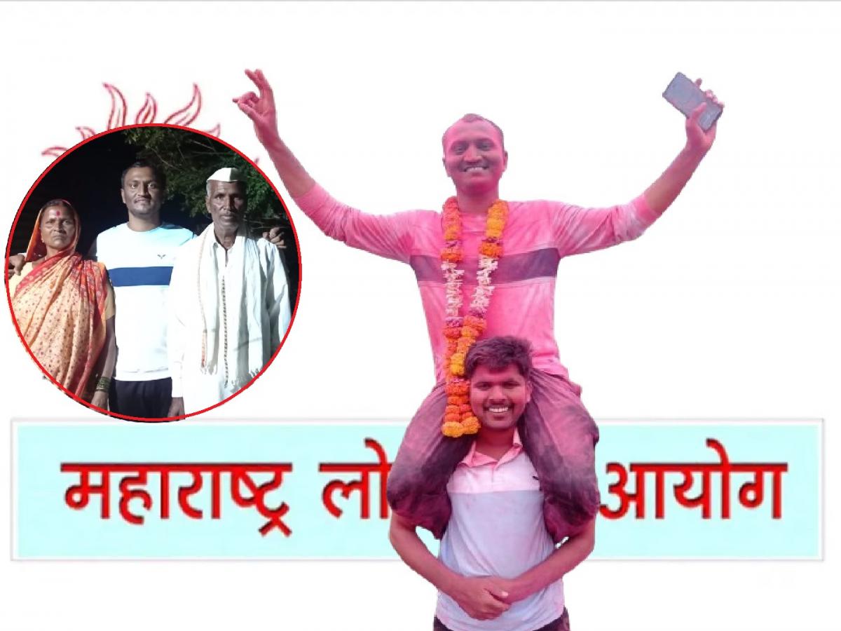 "अधिकारी होऊनच दारात पाय ठेवील", जिद्दीने पेटलेला ऊसतोड मजूराचा मुलगा झाला PSI Beed Marathi News ...