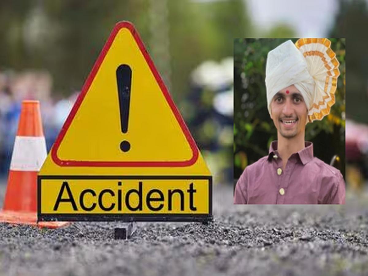 पुण्यात हडपसर महादेवनगर-मांजरी रस्त्यावरील अपघातात दुचाकीस्वार ठार Pune ...