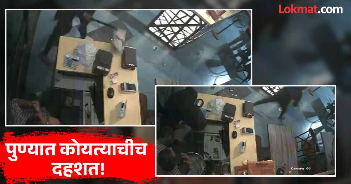Pune Crime: रात्री दीड वाजेची वेळ, हातात कोयते; पुण्यातील ...