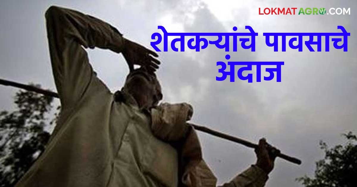 Rain Alert : यंदा पाऊस कसा होईल? किती होईल? शेतकऱ्यांचा अंदाज काय ...