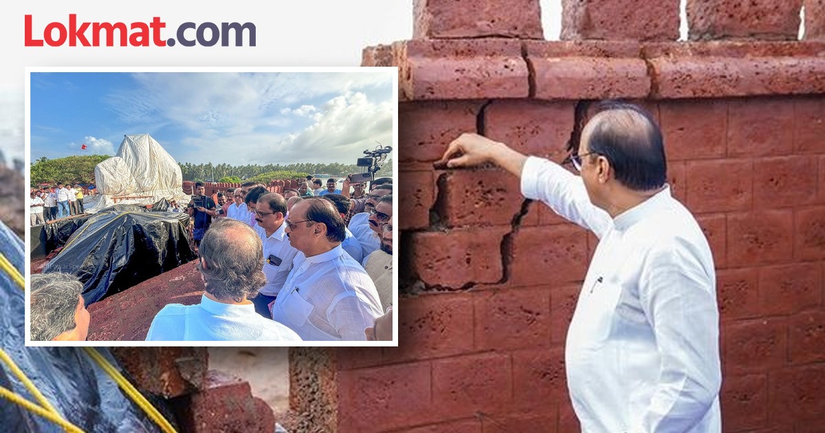 'महाराजांच्या नावाला साजेसं स्मारक उभारणार', अजितदादांनी राजकोट ...