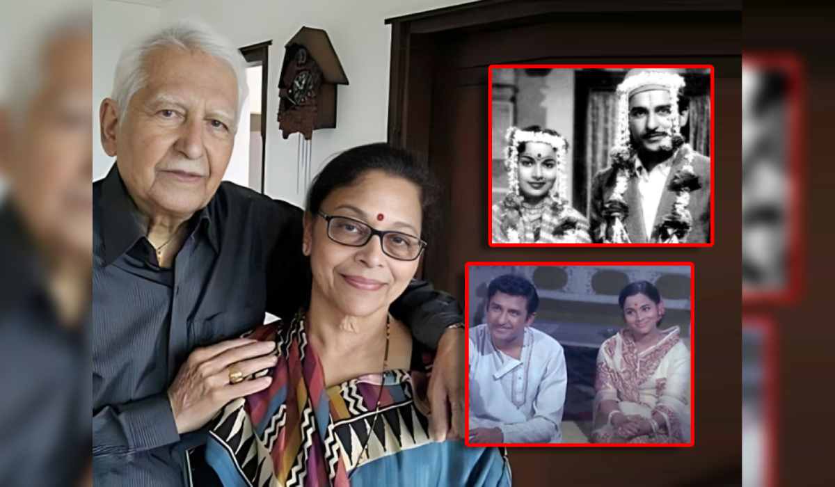 ६२व्या वाढदिवशी ६२ तोळ्याची सोन्याची माळ; रमेश देव यांनी पत्नी सीमा ...