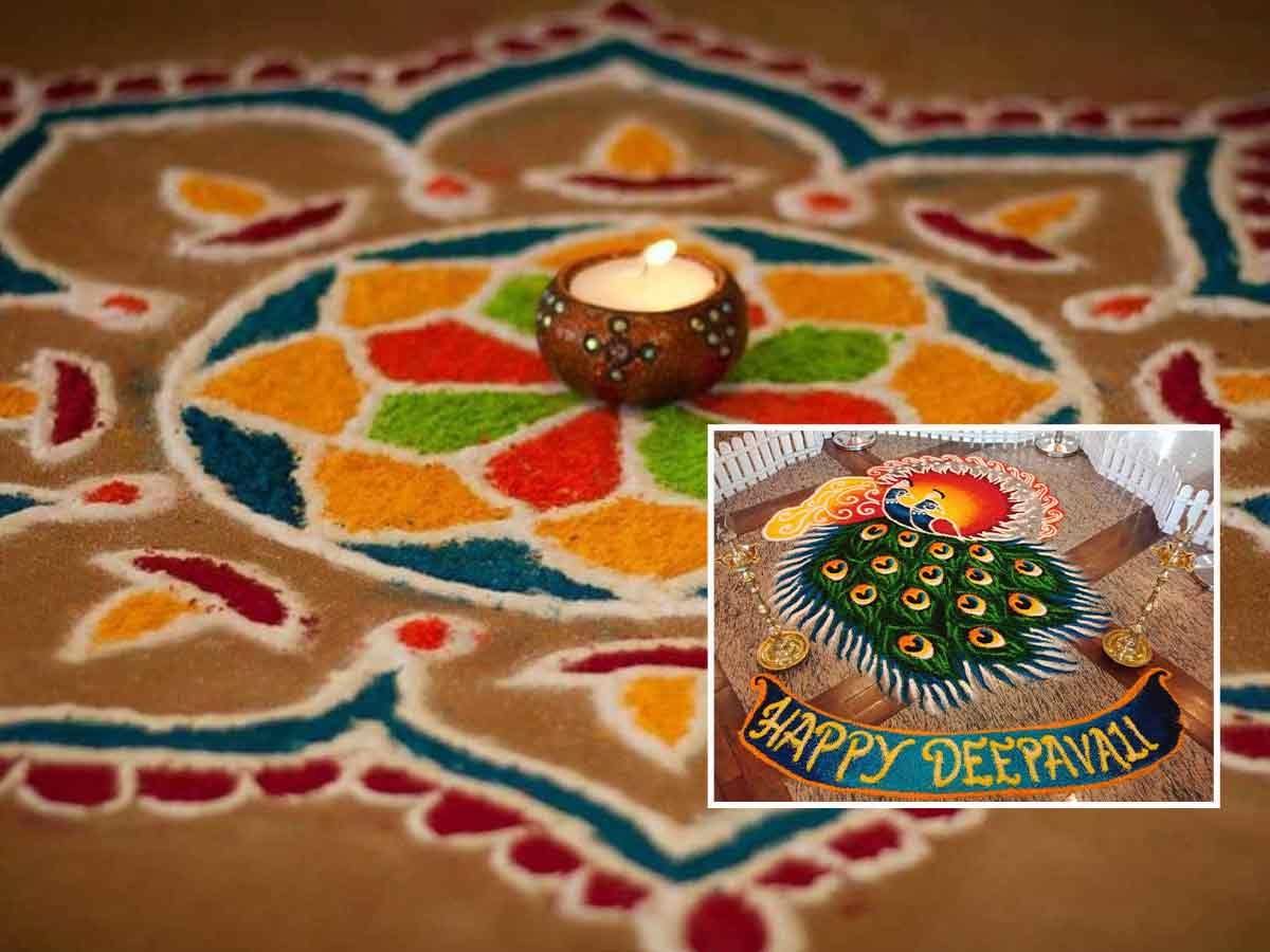 Diwali 2025 : आली दिवाळी-दारी घालते सडा रांगोळी! सगळ्यांपेक्षा वेगळ्या ...