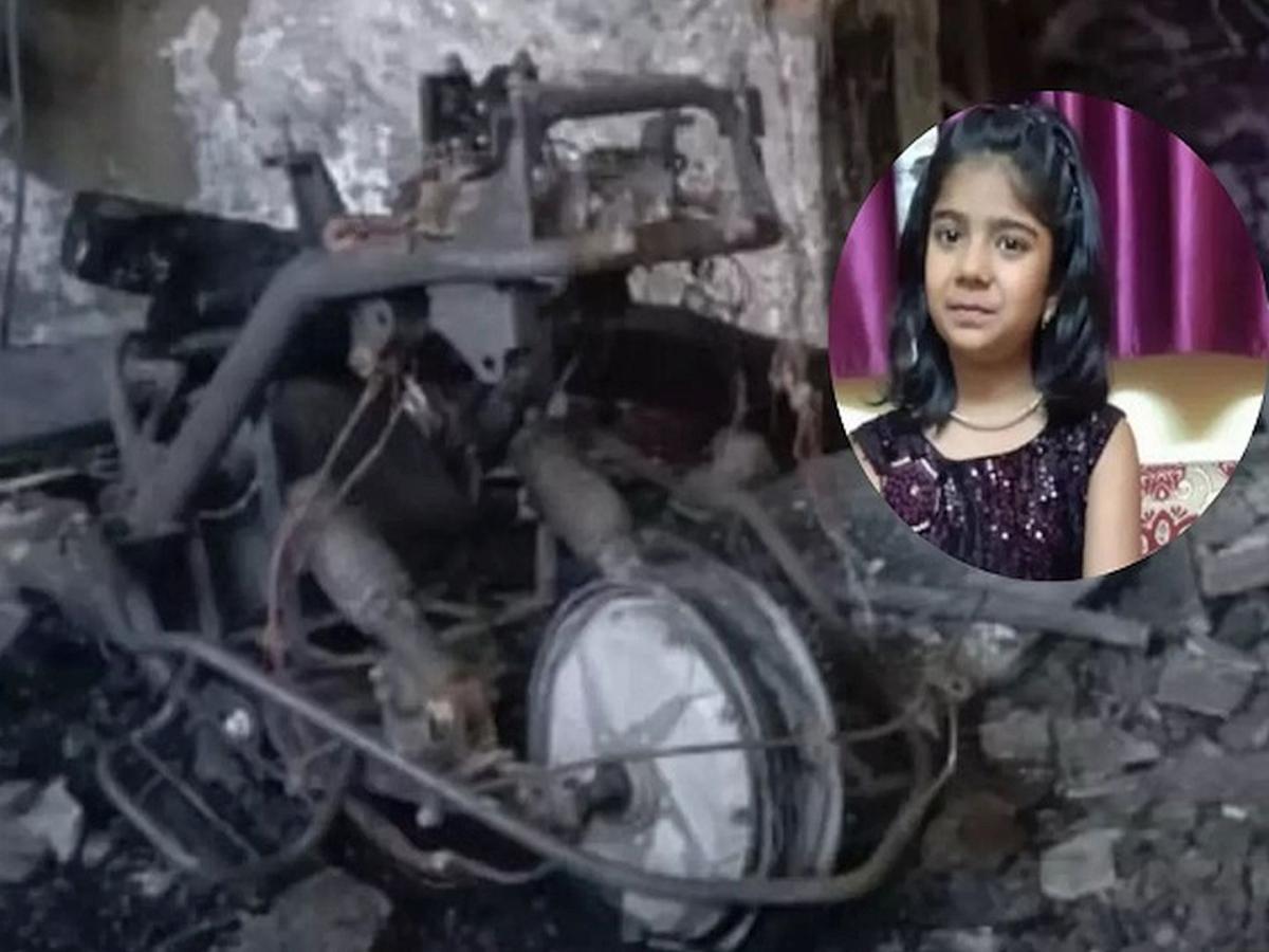 घरी पाहुणी म्हणून आली होती; ईलेक्ट्रीक स्कूटरला आग लागली, लोकांनी तिला ...