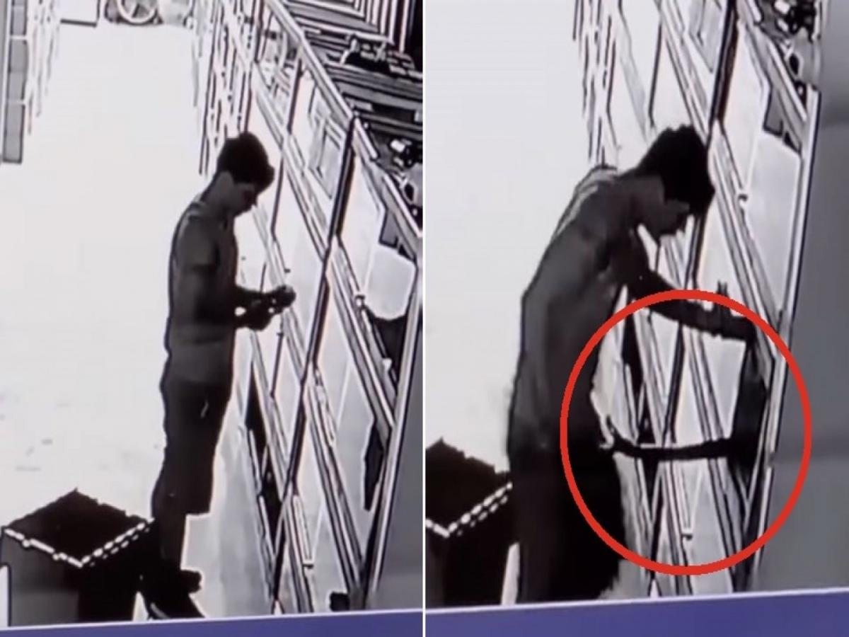 अरे बाप रे बाप! व्यक्तीने लॉकर उघडताच खतरनाक सापाने केला हल्ला आणि मग ...