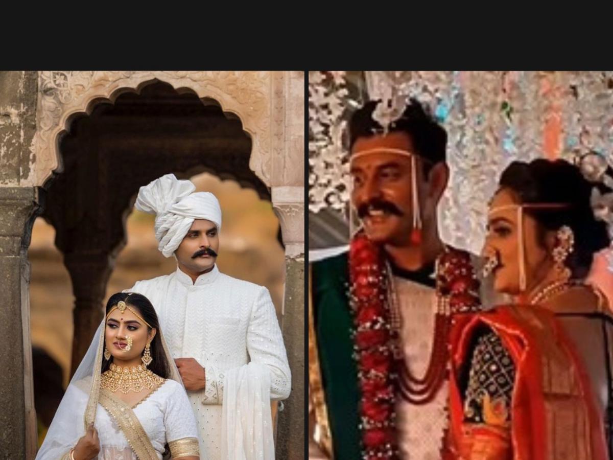 'बाळूमामा' फेम अभिनेता सुमीत पुसावळे अडकला विवाहबंधनात, लग्नाचा फोटो ...
