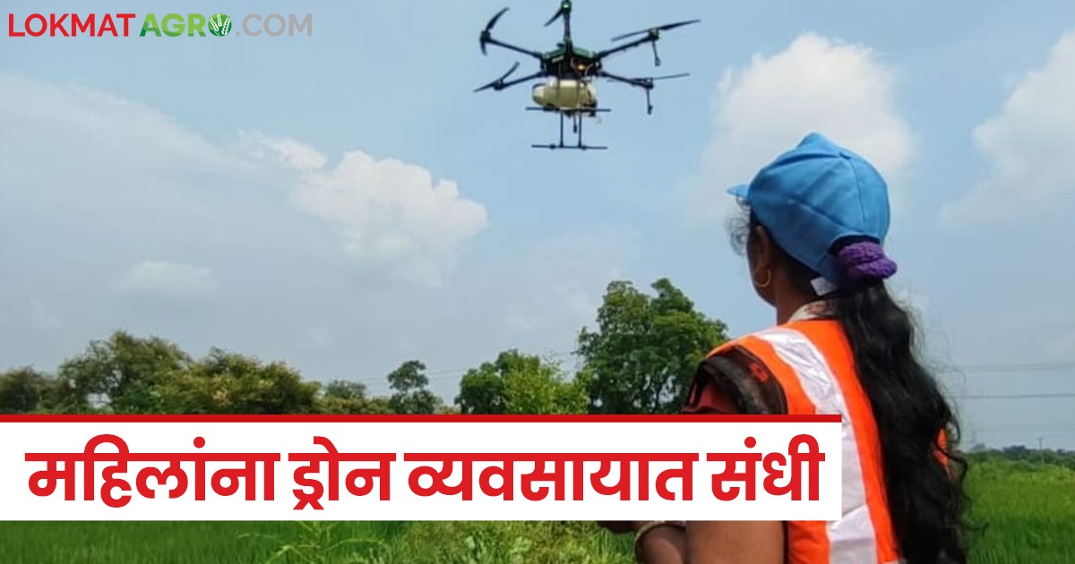 Drone Didi : महिलांना घरबसल्या रोजगाराची संधी, मोफत प्रशिक्षणातून बना ...
