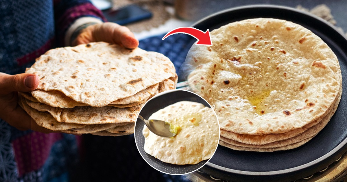 चपातीला तूप लावून का खावं? तूप लावून चपात्या खाण्याचे फायदे-तोटे वाचून ...