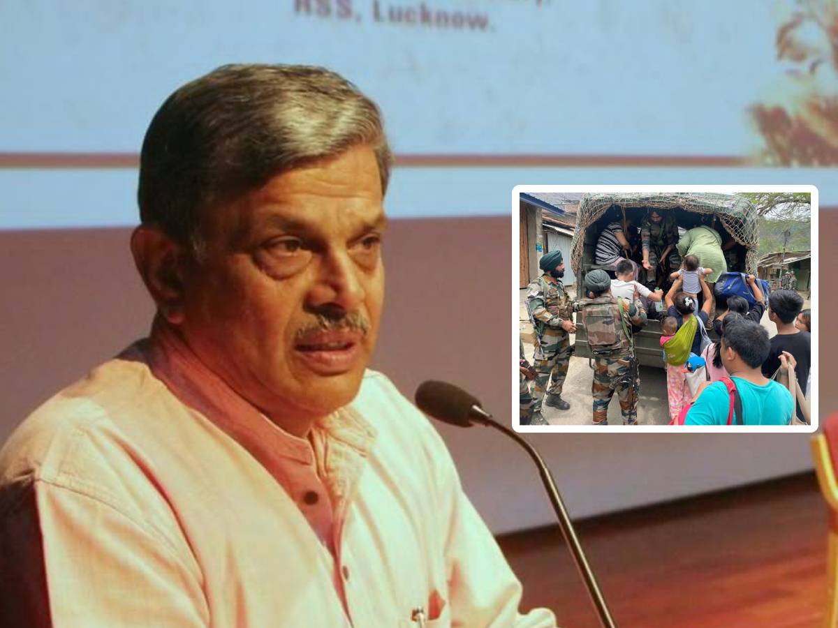 मणिपूर संकटातील पीडितांच्या पाठीशी RSS ठामपणे उभा- सरकार्यवाह होसाबळे ...