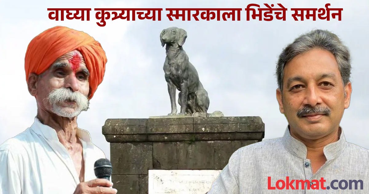 Sambhaji Bhide : "वाघ्या कुत्र्याने चितेत उडी घेतली हे सत्य"; संभाजीराजेंच्या मुद्द्याला संभाजी ...