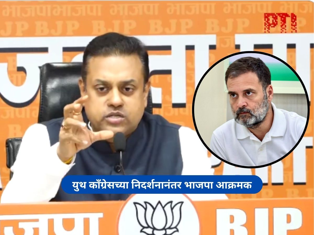 Sambit Patra : "टॉपलेस, ब्रेनलेस, शेमलेस... राहुल गांधींच्या घरीच रचला ...