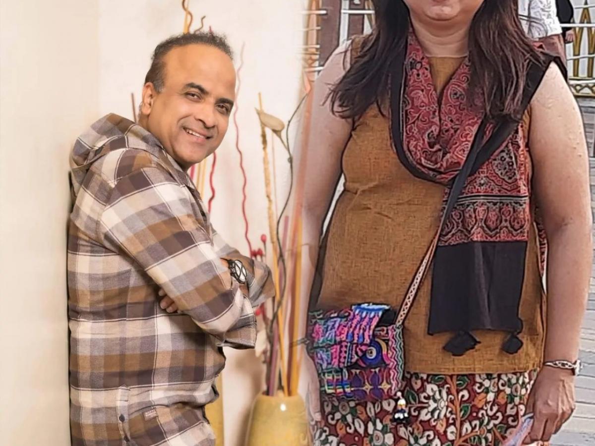 नवरा प्रसिद्ध कलाकार असूनही समीर चौगुलेची पत्नी राहते अत्यंत साधी; पाहा ...