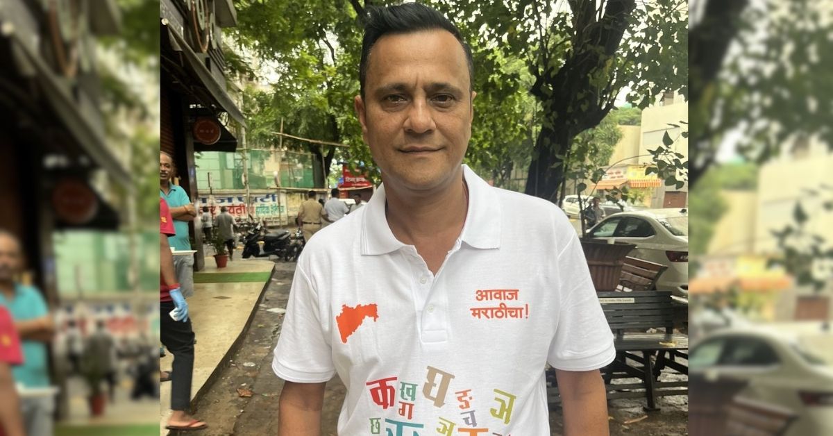 Sena-MNS Rally: ठाकरे बंधूंच्या विजयी मेळाव्यापूर्वी संदीप देशपांडेंनी घातलेल्या टी-शर्टनं वेधलं ...