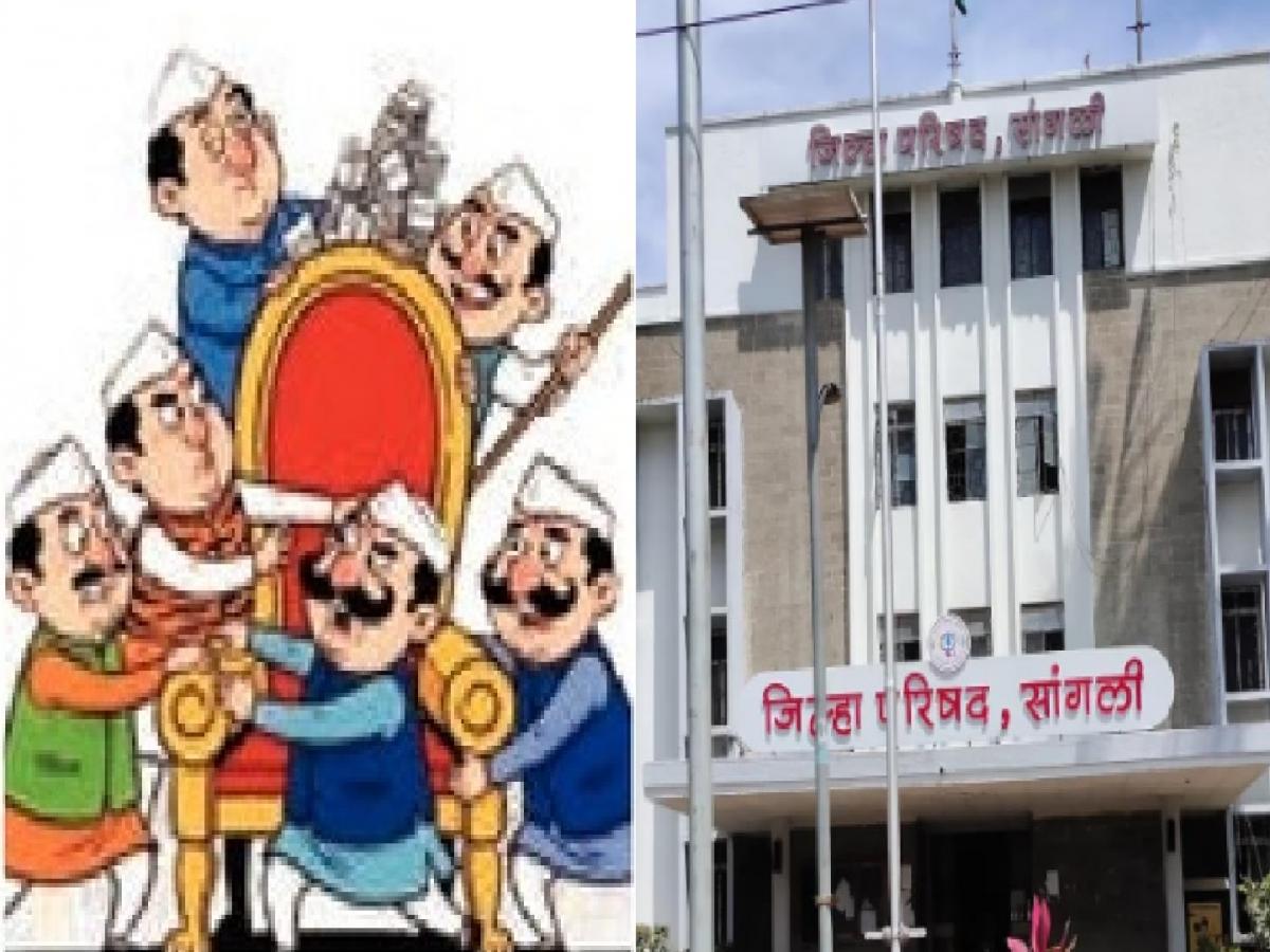 Sangli ZP: राष्ट्रवादी, शिंदेसेनेला गृहित धरून आघाडी, युतीची गणिते ...