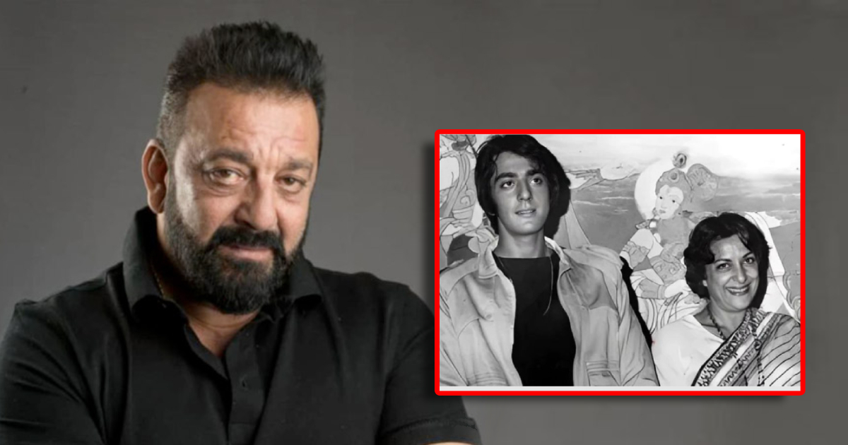 आईच्या आठवणीत संजूबाबा पुन्हा भावुक; महिन्याभरात केल्या ३ पोस्ट ...