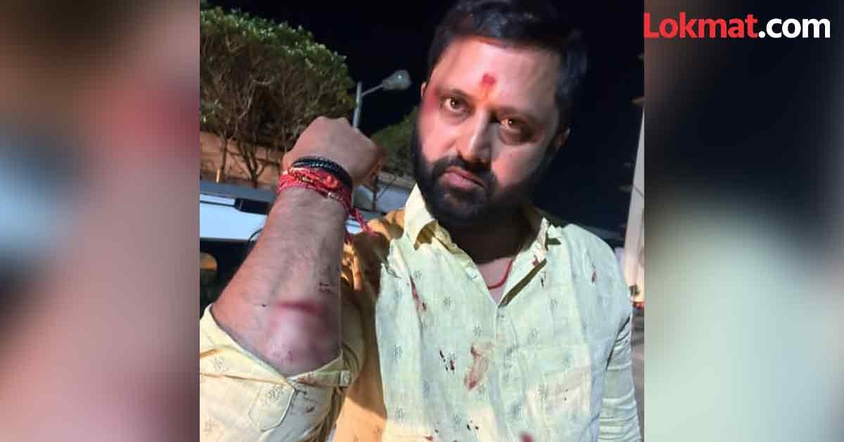 Kolhapur: करवीर मतदारसंघातील जनसुराज्य पक्षाचे उमेदवार संताजी घोरपडे यांच्यावर जीवघेणा हल्ला ...