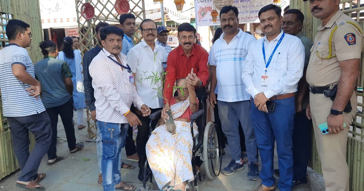 सातारा लोकसभेसाठी उत्साहात मतदानाला सुरूवात ; २३१५ मतदान केंद्रांवर ...
