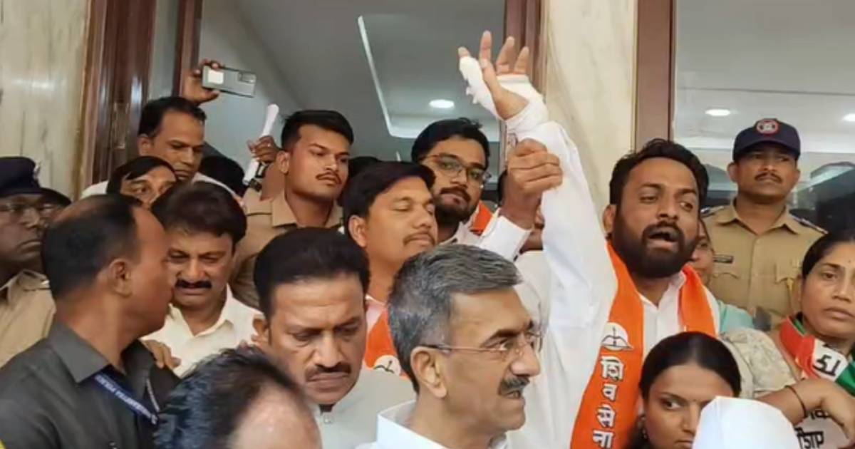 Shambhuraj Desai: सातारा जिल्हा परिषदेत राडा! पालकमंत्री शंभूराज देसाई ...