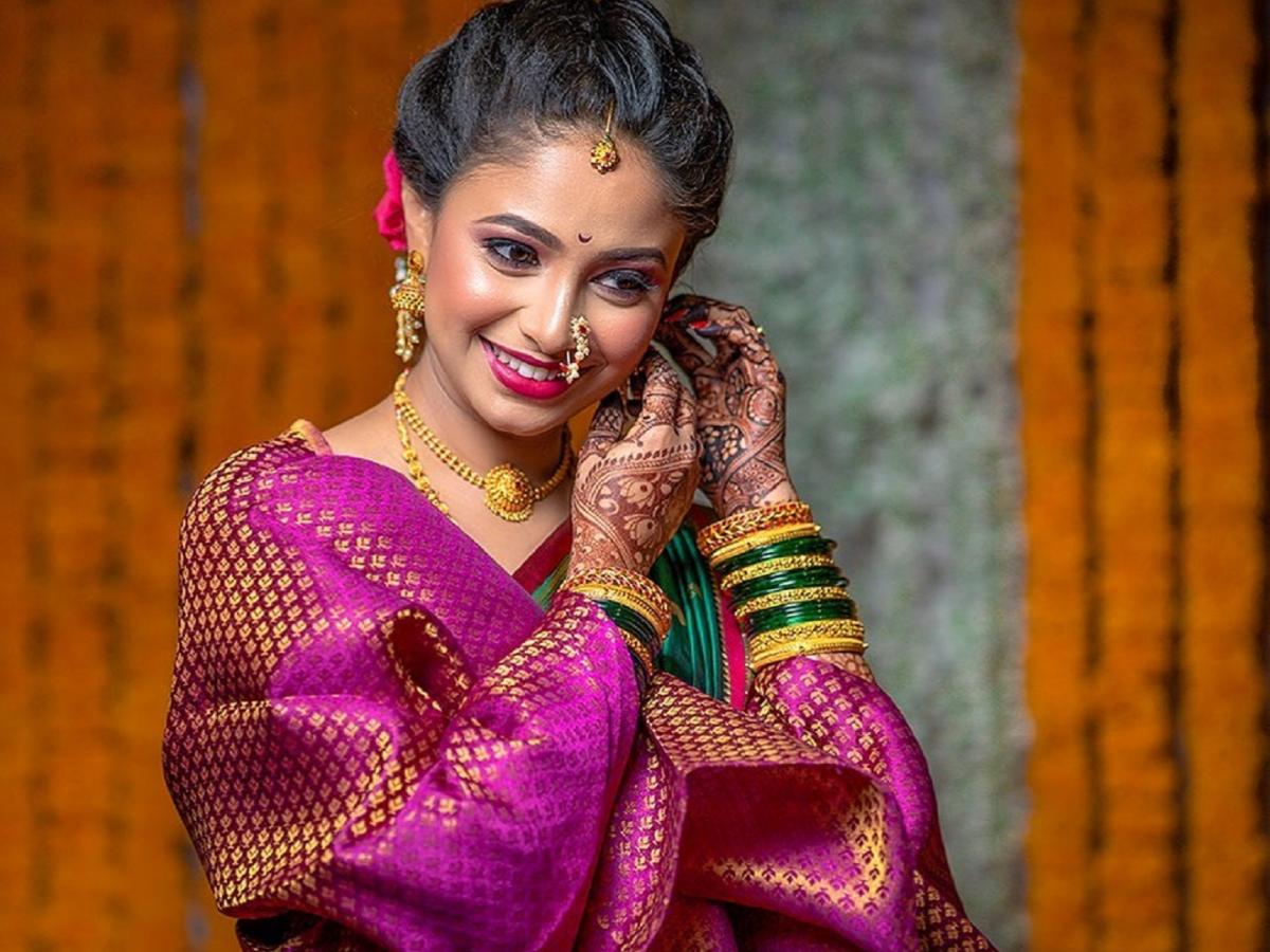या मराठी अभिनेत्रीचा वेडिंग अल्बम आला समोर, पाहा तिच्या लग्नातील सुंदर ...