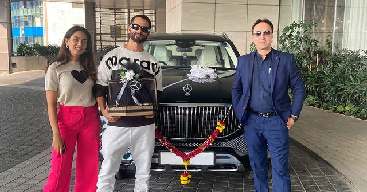 शाहिदने खरेदी केली Mercedes-Maybach GLS 600; किंमत ऐकून दीपतील डोळे ...