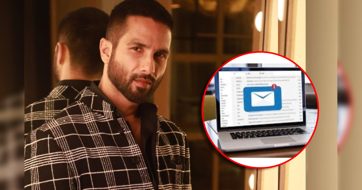 शाहिद कपूरचा Email लीक! खासगी गोष्टी झाल्या व्हायरल, सुरक्षितेतवर प्रश्नचिन्ह - Marathi News ...