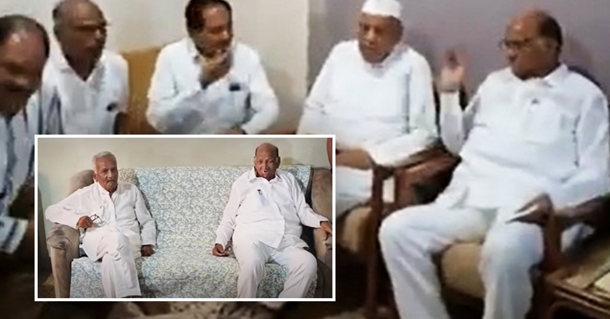 बारामतीत पवारांची फिल्डिंग: ५५ वर्षांनंतर काकडेंची भेट, तावरेंसोबतही ...