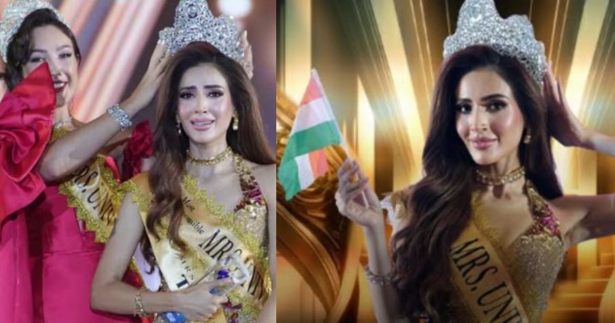 शेरी सिंग ठरली 'मिसेस युनिव्हर्स २०२५'चा किताब पटकावणारी पहिली भारतीय ...