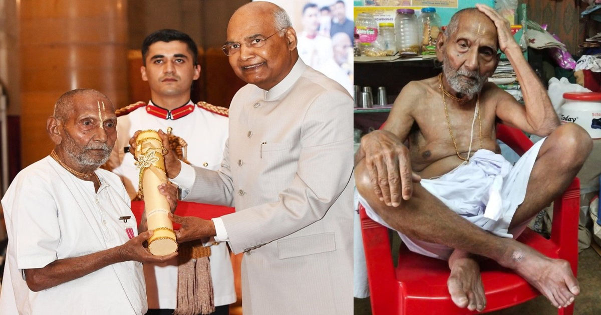 योग गुरू स्वामी पद्मश्री शिवानंद बाबा यांनी वयाच्या १२८ व्या वर्षी ...