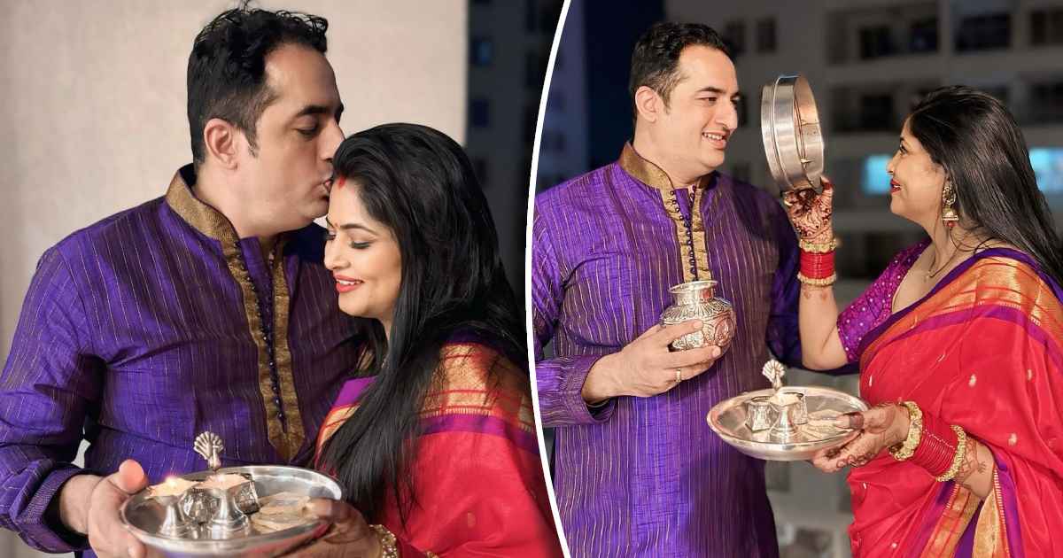 श्वेता शिंदेने साजरी केली करवा चौथ, पती आहे प्रसिद्ध हिंदी अभिनेता ...