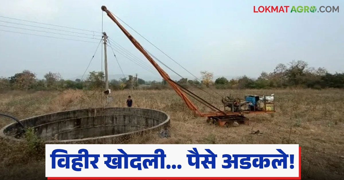 latest news Sinchan Vihir Anudan: A well was dug with the hope of 5 ...