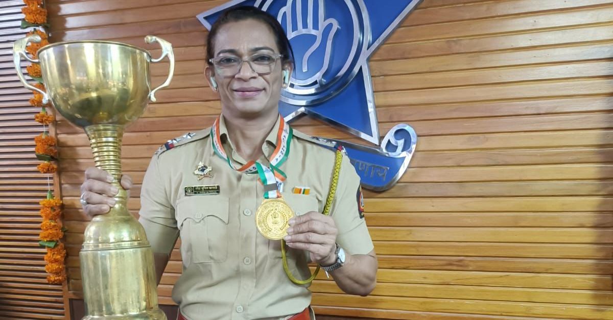 Thane: पीएसआय स्नेहा करणाळे यांना ऑल इंडिया पोलीस बॉडीबिल्डिंग स्पर्धेत 'सुवर्ण' Thane Marathi ...