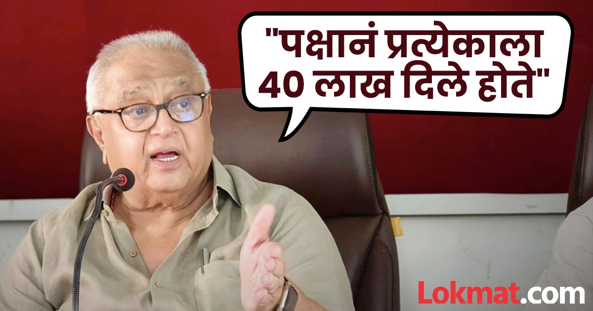 "मी विनोदाने बोललो, तो आकडा कोटीत नव्हे तर लाखात..."; प्रकाश सोळंकेंचा ...