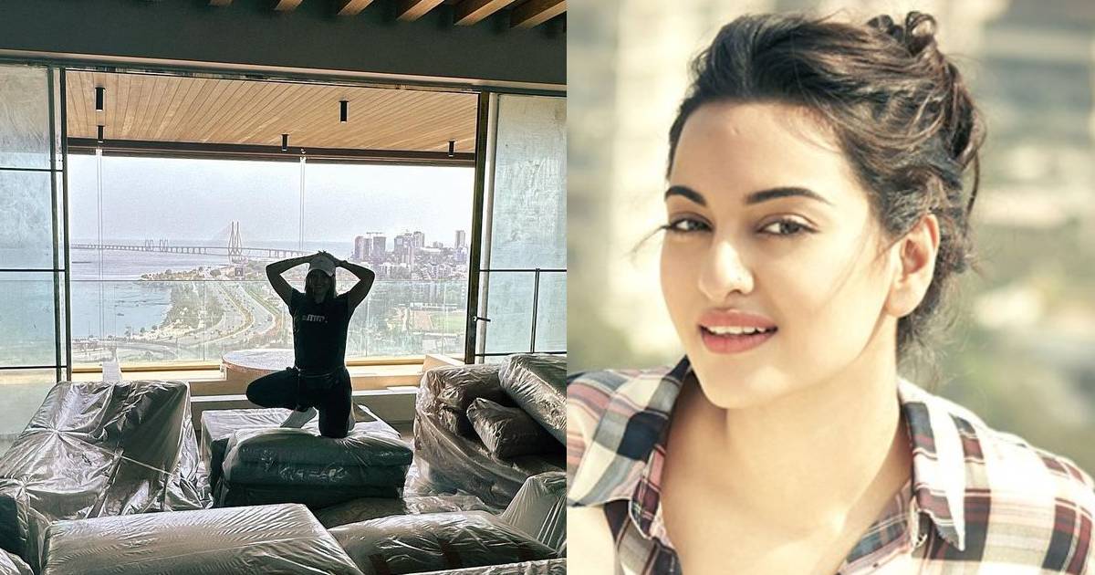 सोनाक्षी सिन्हाचा नवा सीफेसिंग फ्लॅट बघा! म्हणाली, "फक्त चमचे, भांडी, खुर्च्या...डोकं गरगरतंय ...