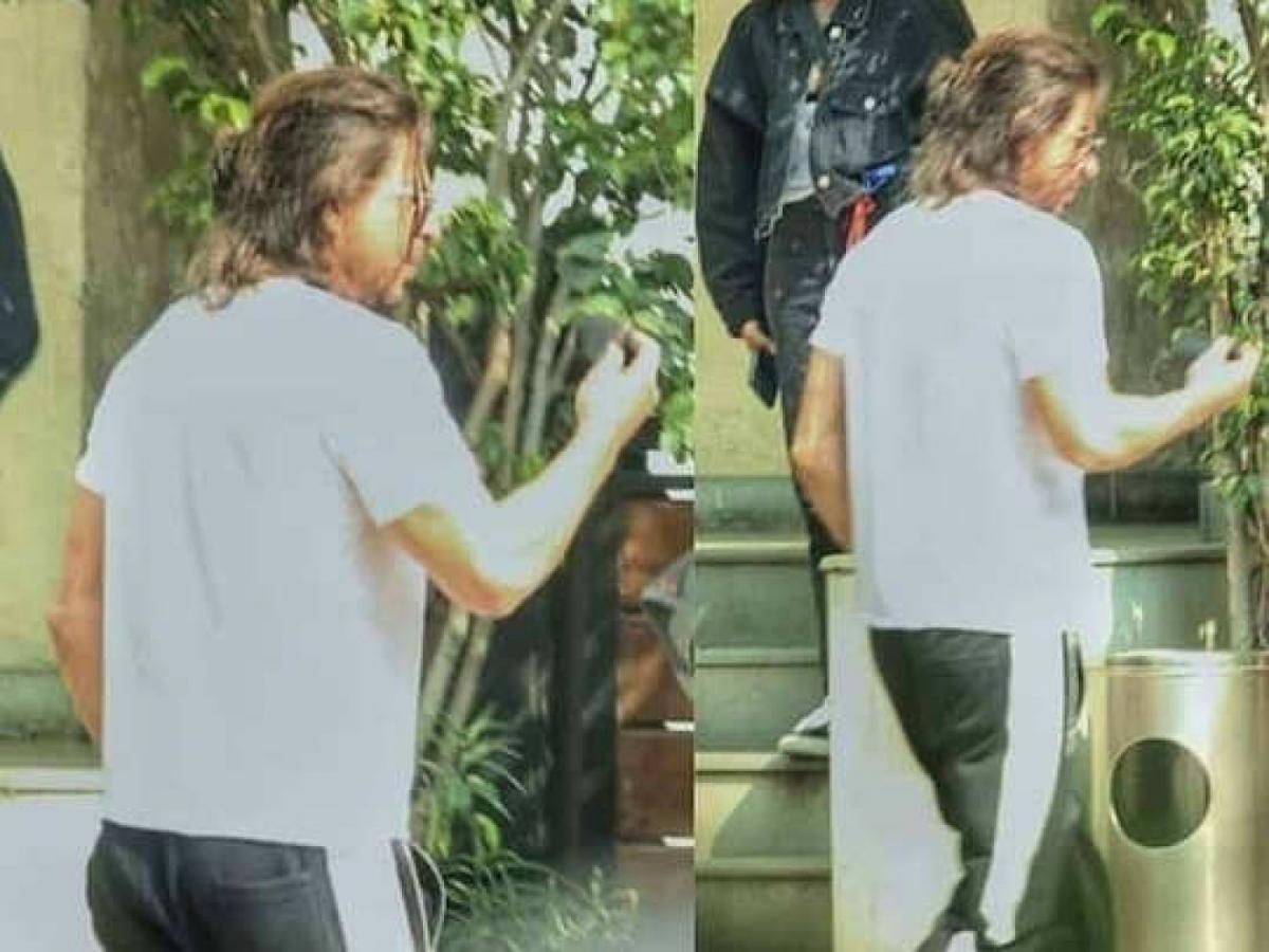 'पठाण'च्या शूटींगला सुरूवात, स्टुडिओ बाहेर 'किंग'च्या अंदाजात दिसला ...