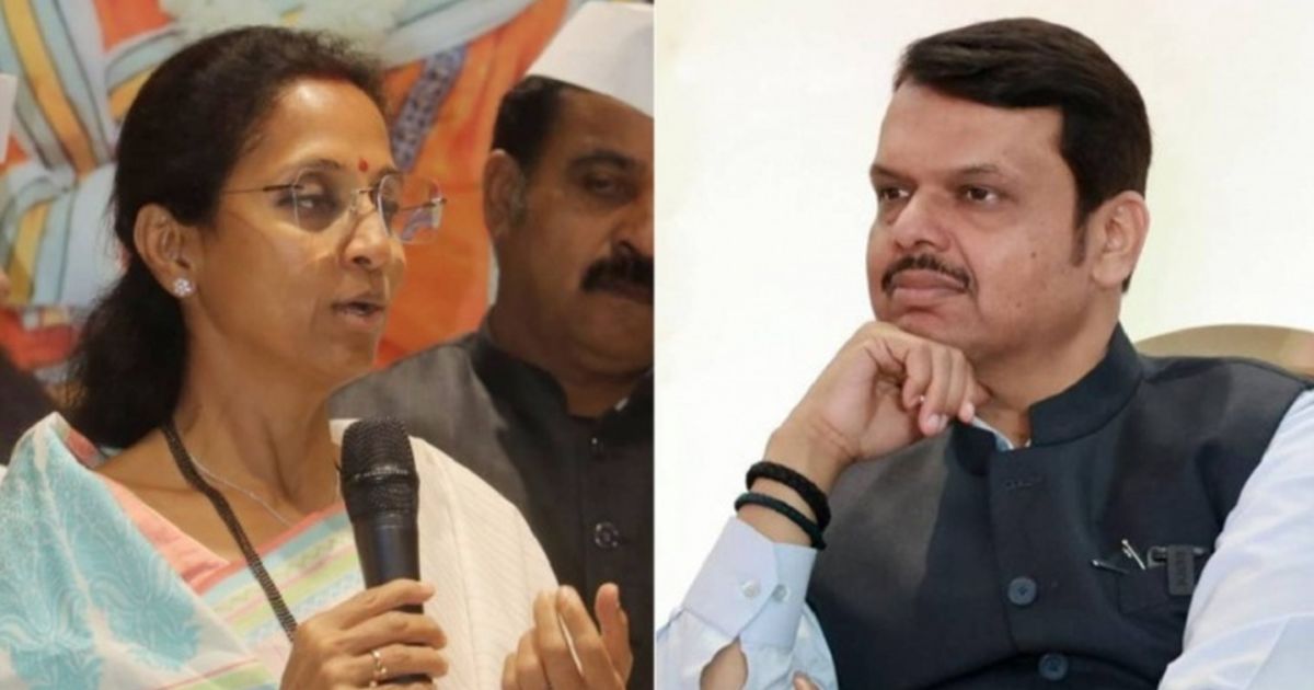 दाभोलकर आणि फडणवीसांची तुलना करणारे सुप्रिया सुळेंचे विधान दिशाभूल ...