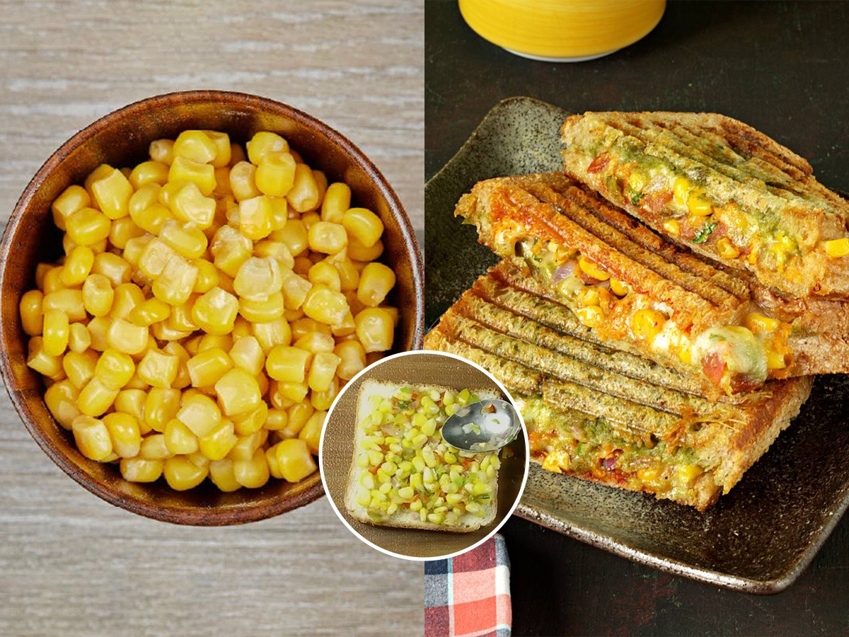 करा बिना ब्रेडचं सॅण्डविच, पाहा कॉर्न सॅण्डविचची चमचमीत ब्रेड नसलेली ...