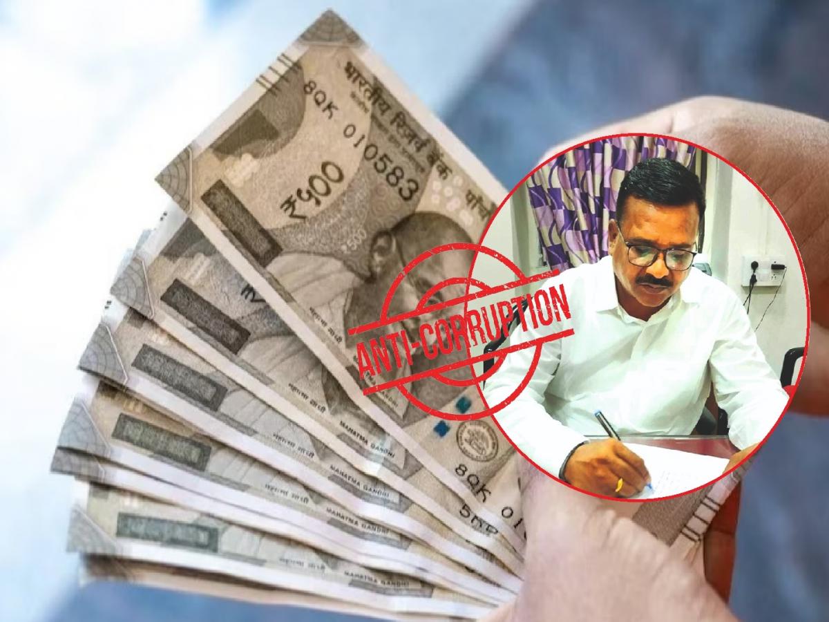 लष्करात सेवा बजावलेल्या तलाठ्याने बिल्डरकडून घेतली ९० हजारांची लाच ...