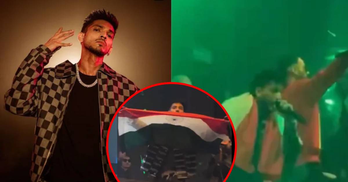 भर कॉन्सर्टमध्ये पाकिस्तानी सिंगरने फडकावला भारताचा झेंडा, ट्रोलिंग ...