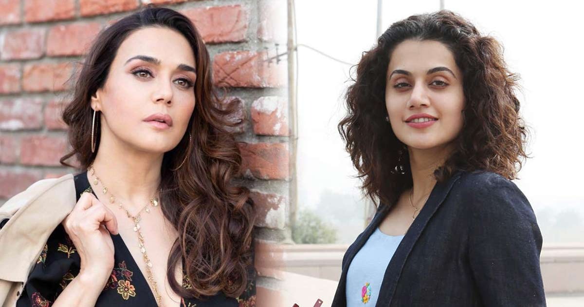 तापसीने केली प्रिती झिंटासोबत स्वत:ची तुलना; म्हणाली, 'मी तिच्यासारखं ...