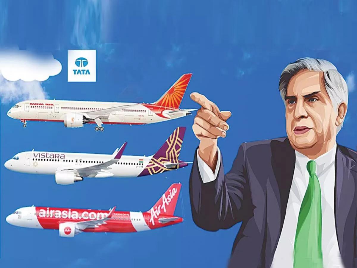 TATA नंबर १ होणार? विस्तारासह ४ एअरलाइन्स Air India मध्ये विलीन करणार; जगात दबदबा वाढणार! | tata ...