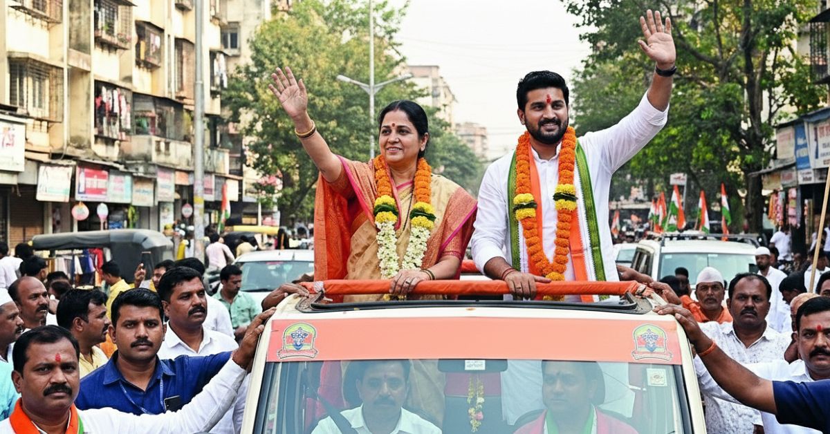 ठाण्यात एकाच घरात दोन पक्ष! मुलगा शिंदेसेनेतून, आई राष्ट्रवादी (शरद ...