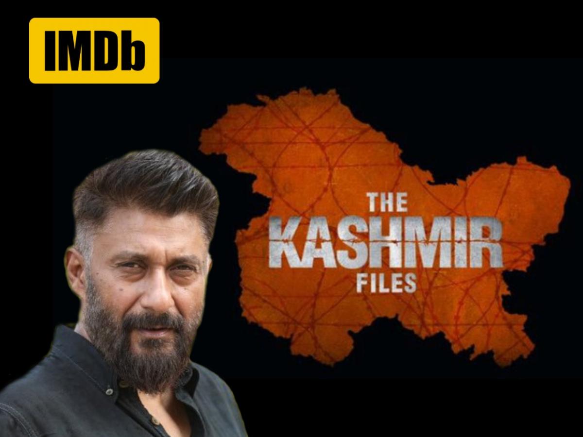 IMDb वर 'The Kashmir Files'चं रेटिंग झालं कमी; विवेक अग्निहोत्री ...