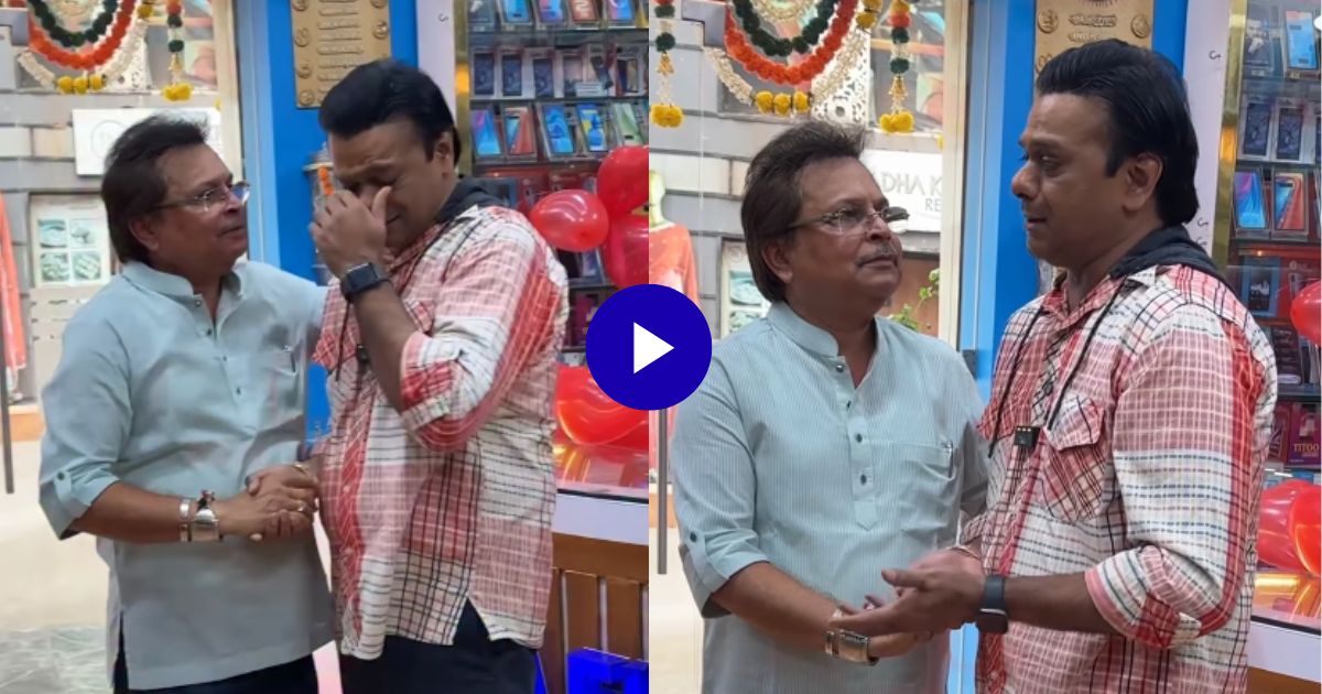 Video: सर्वांना हसवणारा 'बाघा' चालू शूटिंगमध्ये ढसाढसा रडला; आईच्या ...