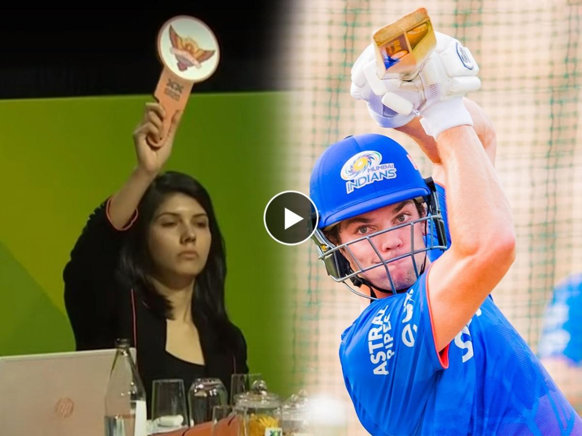 SAT20 League : Mumbai Indiansच्या 'स्टार'साठी Kavya Maranने पाण्यासारखा पैसा ओतला, लीगमध्ये ...