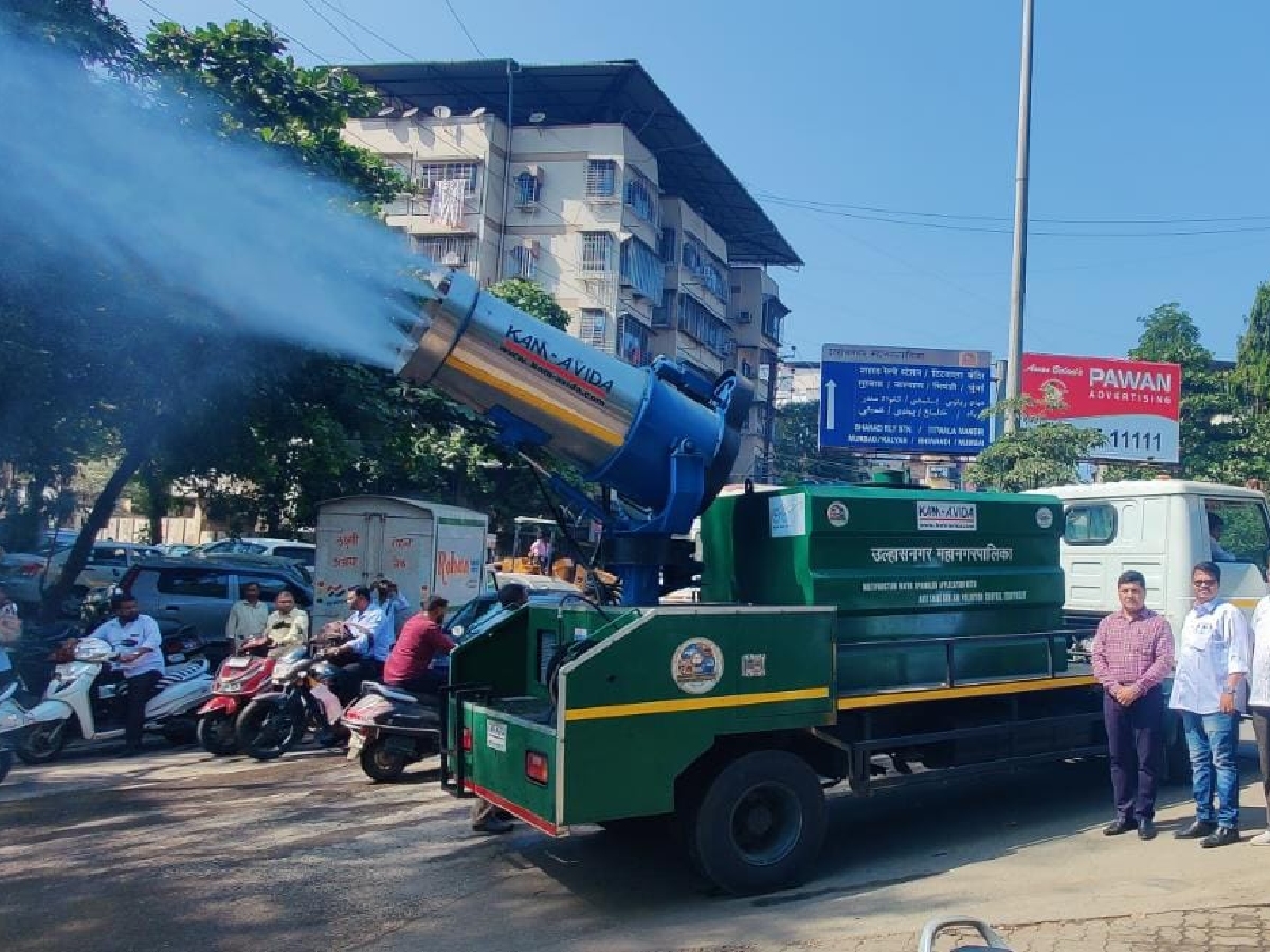 उल्हासनगरातील धुळीवर मिस्ट मशीनचा उतारा; महापालिकेने खरेदी केल्या दोन ...