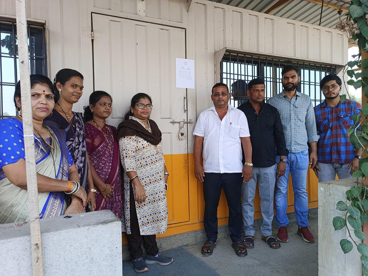 मालमत्ता कराच्या थकबाकी वसुलीसाठी दिघोडे ग्रामपंचायतीची धडक कारवाई ...