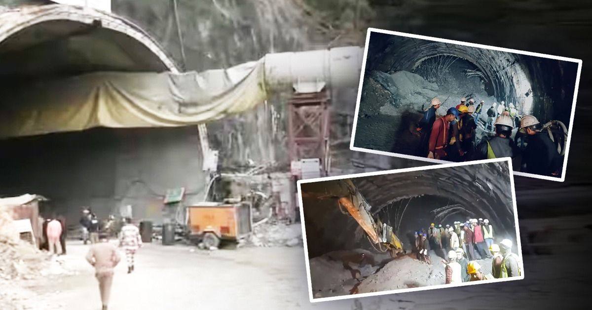 श्वास गुदमरतोय! ऑक्सिजनचा पुरवठा करा, उत्तरकाशीतील बोगद्यात अडकून असलेल्या कामगारांचा संदेश ...